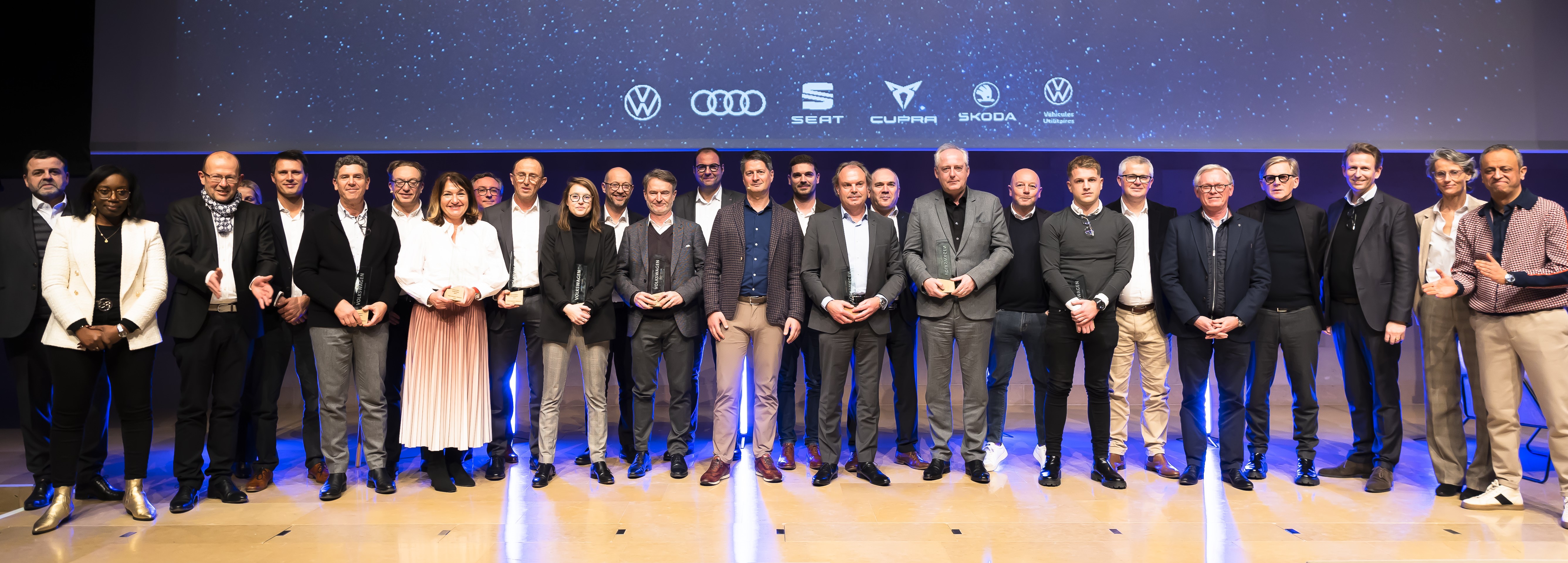 Volkswagen Group France récompense ses meilleurs distributeurs ...